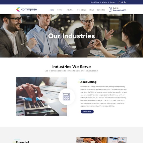 Designs | Next Level Design Needed for a Brand New Site for an IT ...