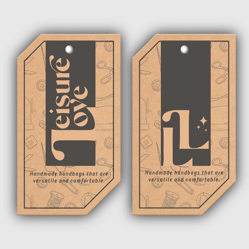 Designs | Design a boho hang tag for handmade goods and bags | Product ...