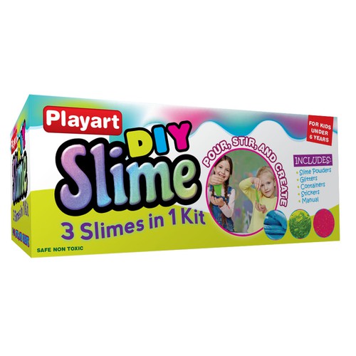 Create a Slime kit box that all kids would love to play with! | Product ...