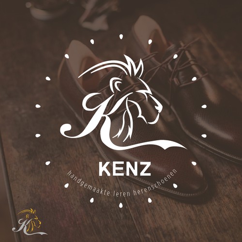 Design a new luxury logo for our company Kenz (leather handmade shoes ...