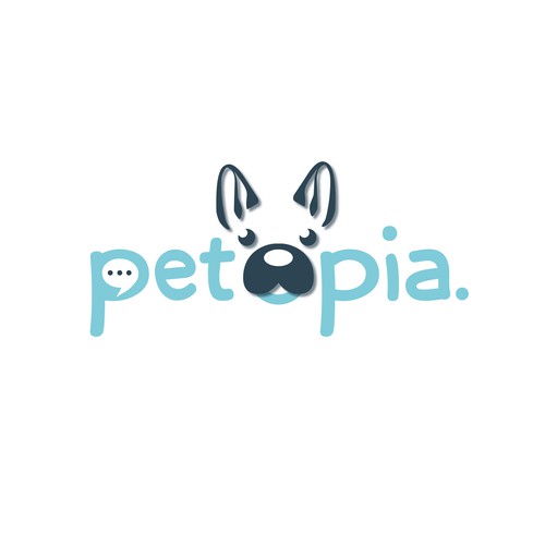 Create a logo for a social media for pet app. | Logo design contest