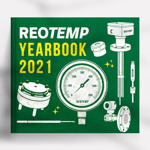 Designs | Employee Yearbook 2021 | Book cover contest