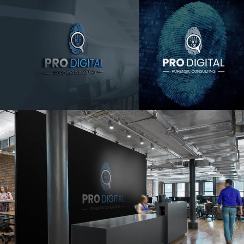 Designs | Pro Digital Forensic Consulting logo refresh | Logo & social ...