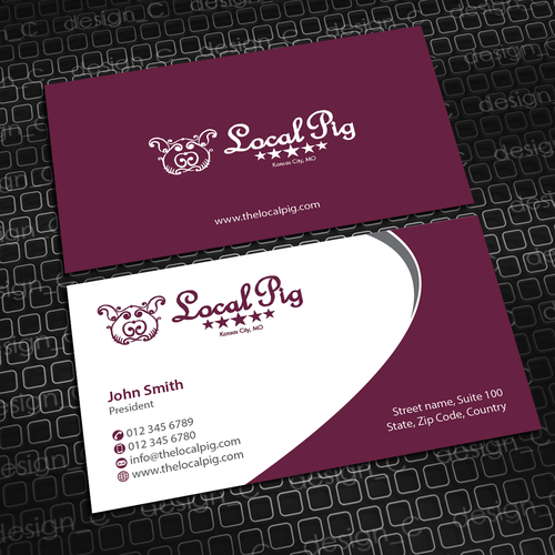 Local Butcher Shop - Business Card | Business card contest
