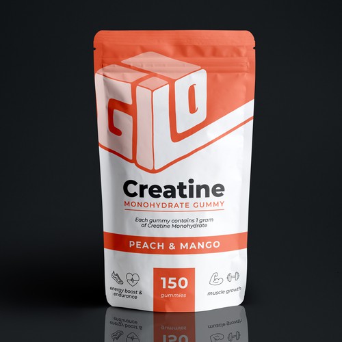 Designs | Bag Design for Creatine Monohydrate Gummy brand | Product ...