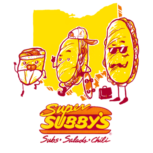 Create a Poppin' Shirt Design for Super Subby's | T-shirt contest