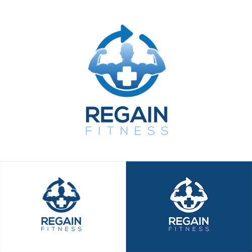 Regain Fitness needs a eye catching new logo | Logo design contest