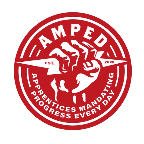 Designs | "AMPED" IBEW electrical apprentice logo | Logo design contest