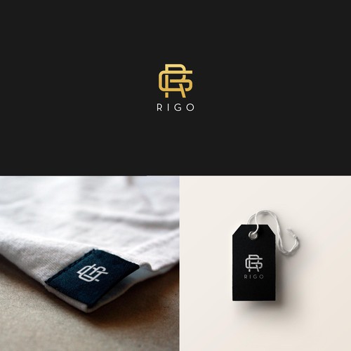 Create an eye catching logo for Fashion brand named RIGO. | Logo design ...