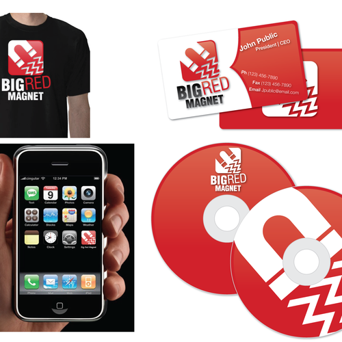 Big Red Magnet Logo | Logo design contest
