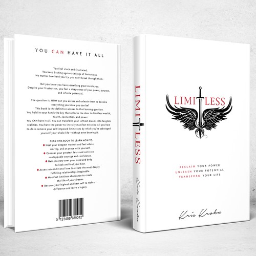 Limitless - Book Cover - Clean, Modern, Minimalistic | Book cover contest