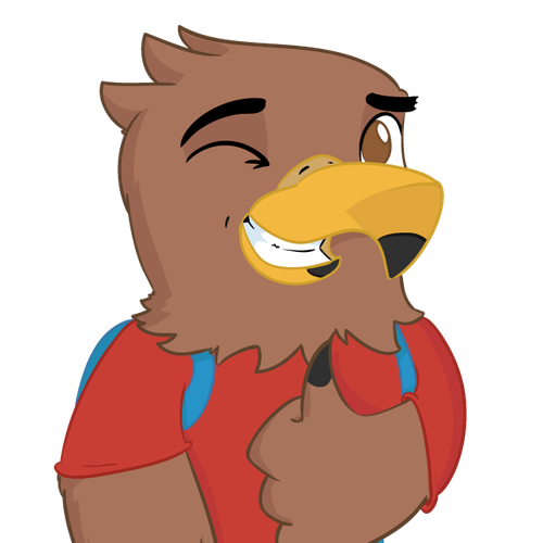 Kid friendly Hawk mascot that will promote Hawks rising to excellence ...