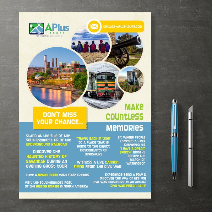 Create an exciting flyer for student mailouts | Poster contest