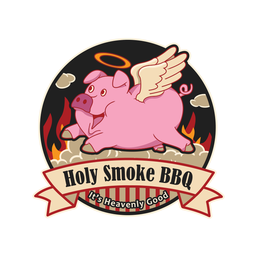 Create a colorful Competition BBQ Team logo | Logo design contest