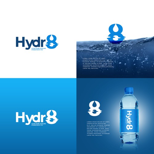 Designs | New Alkaline Hydration Bottled Water Brand Be part of this ...