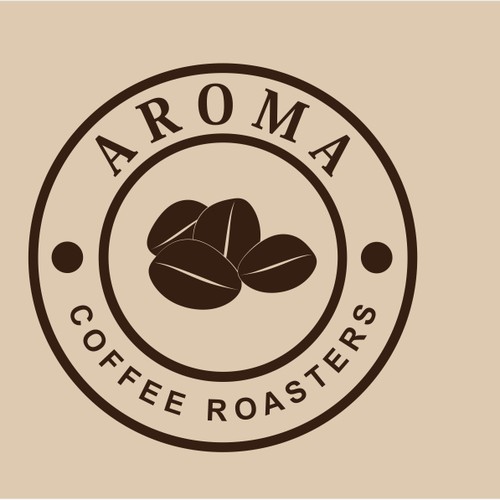 logo for Aroma Coffee Roasters | Logo design contest
