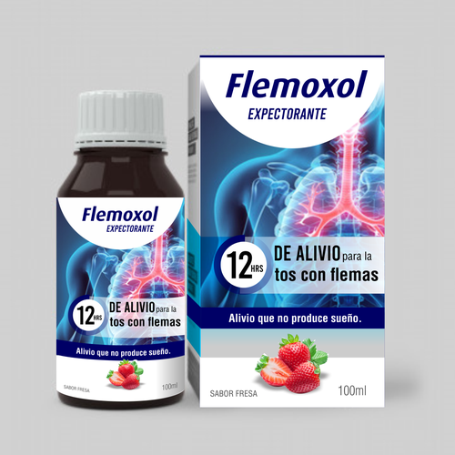 Llamativo empaque para FLEMOXOL | Product packaging contest