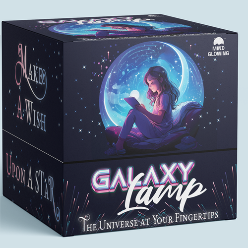 Designs | A beautiful & engaging box design for our Galaxy Lamp, a ...