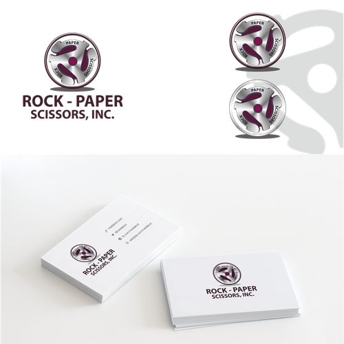 Designs | ROCK - PAPER - SCISSORS, INC. | Logo & business card contest