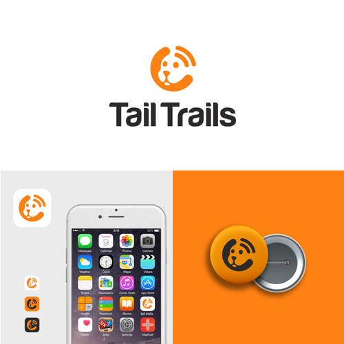 Designs | Design a CUTE Dog Mascot Logo for a Mobile App | Logo & brand ...