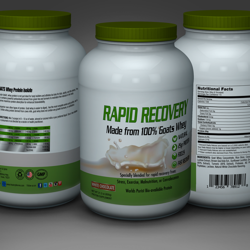 Protein Label Design | Product label contest