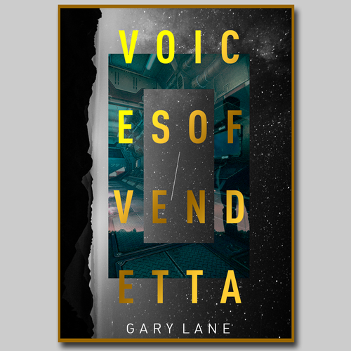 Eye Catching Gritty Cover for Gritty SciFi Novel | Book cover contest
