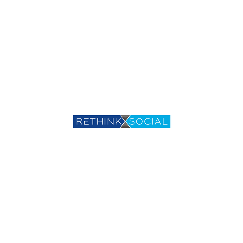 Rethink x Social wants a logo that conveys "new perspective", "fresh ...