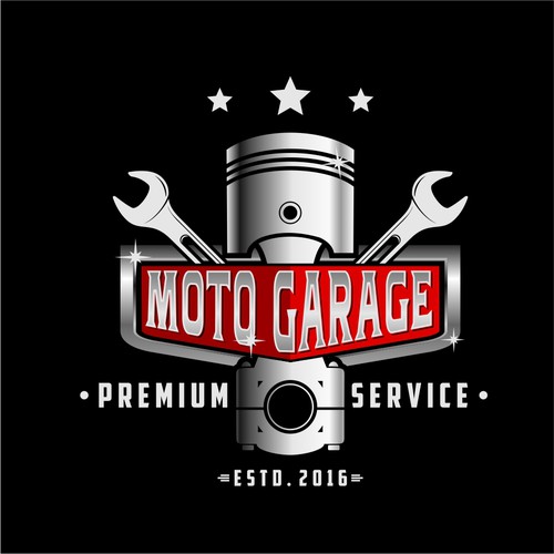 MOTORCYCLE / ATV / UTV / JETSKY REPAIR AND SERVICE LOGO | Logo design ...