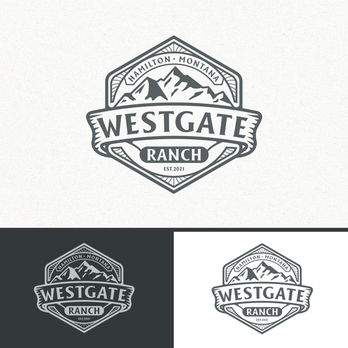 Designs | We need a tough but classy logo for our Montana Ranch | Logo ...