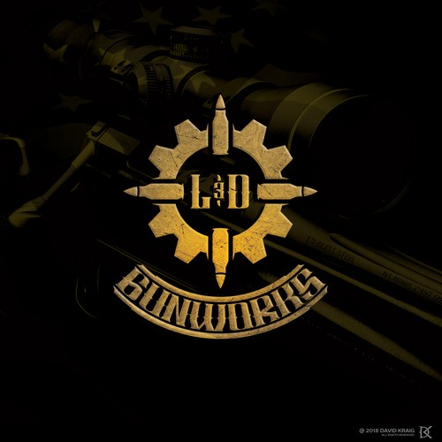 L&D Gunworks needs a logo that will stand up to the Big gun companies ...