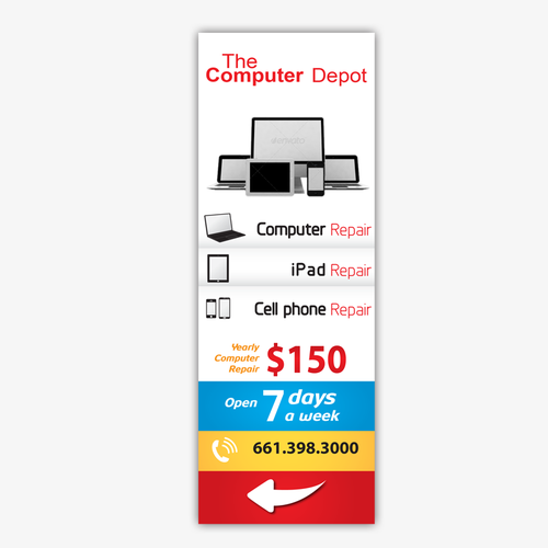 Billboard for Computer Repair | Signage contest