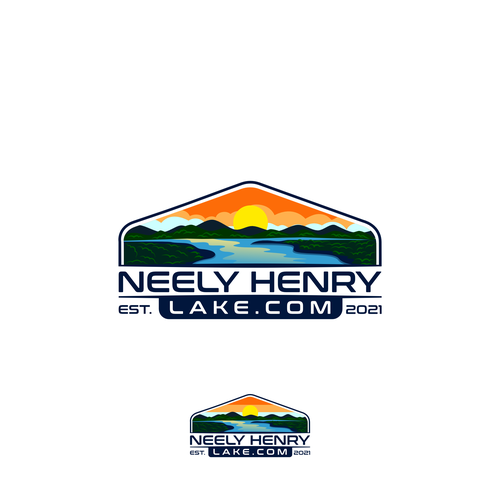 Designs | Neely Henry Lake.com Logo that's attractive about lake living ...