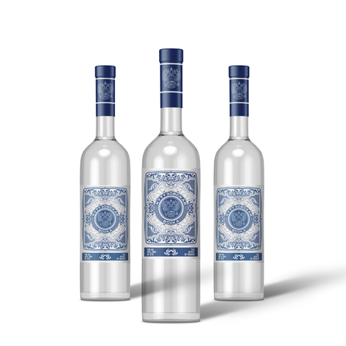 Rebranding of a Russian Vodka | Product label contest