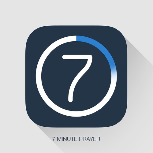 7 Minute Prayer App | Icon or button contest