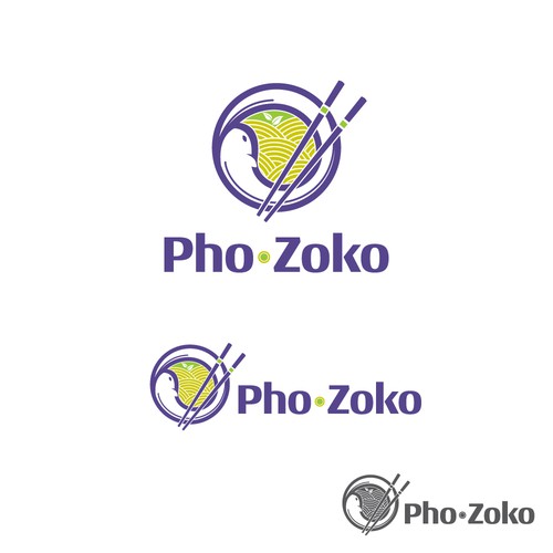 Pho-Sushi Restaurant Logo | Logo design contest