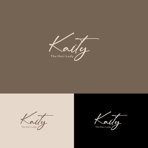 Designs | Kaity the Hair Lady needs a logo as a luxury hairstylist ...