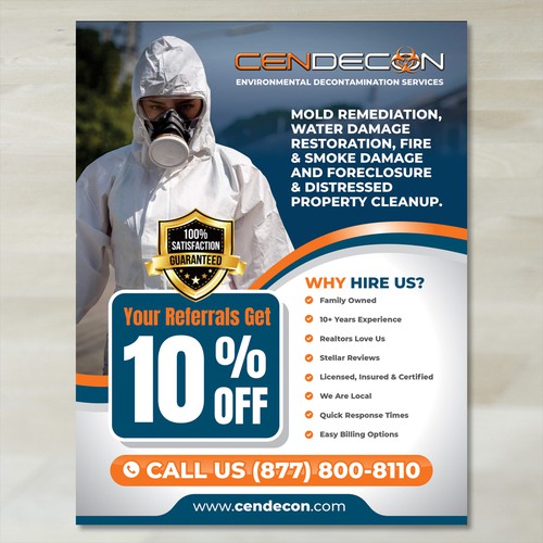 Mold Inspection Flyer Profile For Rapid Mold Inspection & Testing