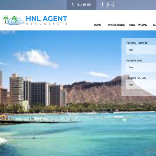 Island theme real estate logo | Logo design contest