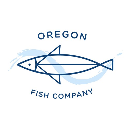 OREGON FISH COMPANY | Logo design contest