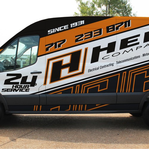 Designs | Create a design for a Construction Company's Ford Transit ...