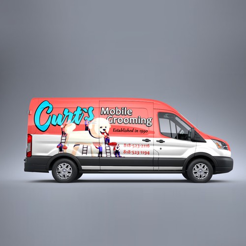 Designs | Mobile Grooming Truck Design | Car, truck or van wrap contest