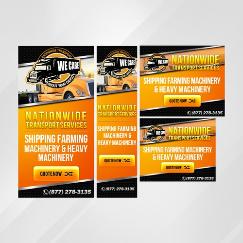 Banner Design for Transport Advertisement | Banner ad contest