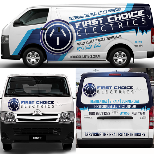 Van Design for Electrical Company | Car, truck or van wrap contest