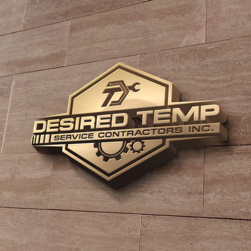 Designs | Desired Temp Service Contractors | Logo design contest