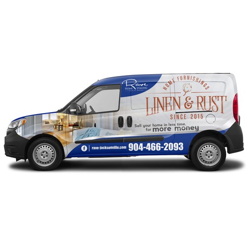 Home Stager Van Wrap | Car, truck or van wrap contest