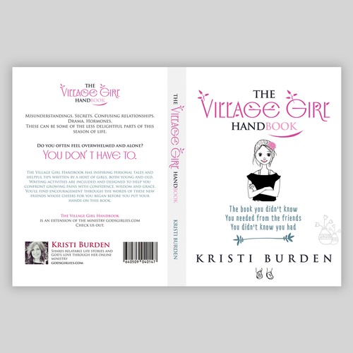 Design a book cover for "The Village Girl Handbook" | Book cover contest