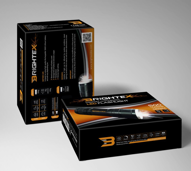 Product Packaging for a New Flashlight Brand | Product packaging contest