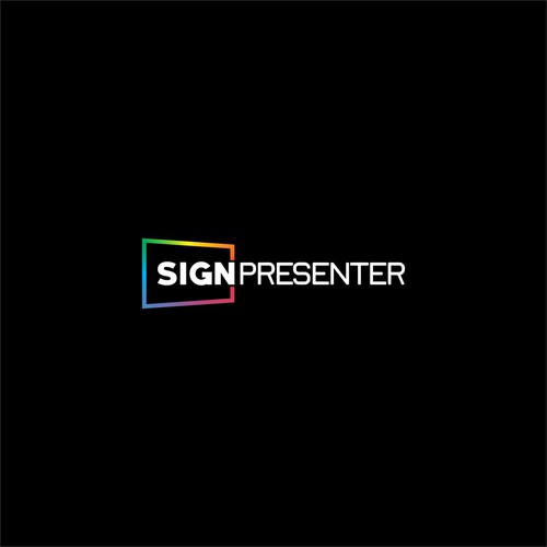 Logo for Digital Signage Software; SignPresenter | Logo design contest