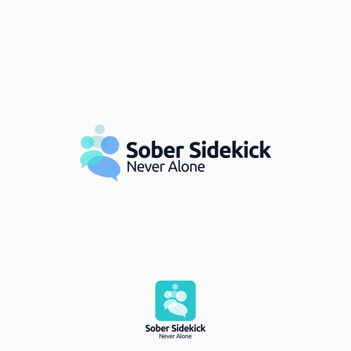 Designs | Design powerful Icon for the Sober Sidekick app | Logo design ...