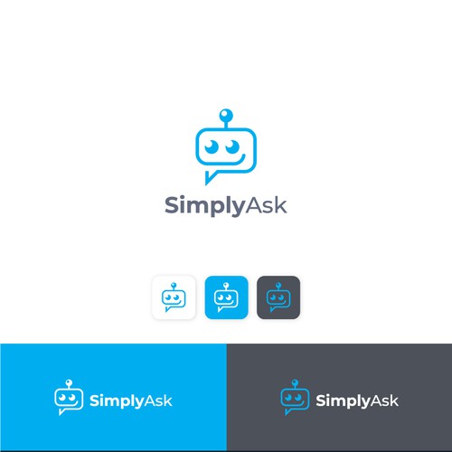 Designs | Logo design for SimplyAsk - A conversational AI platform ...